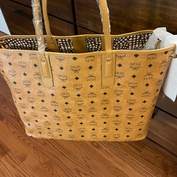 MCM | Bags | Nwt Authentic Mcm Large Tote | Poshmark